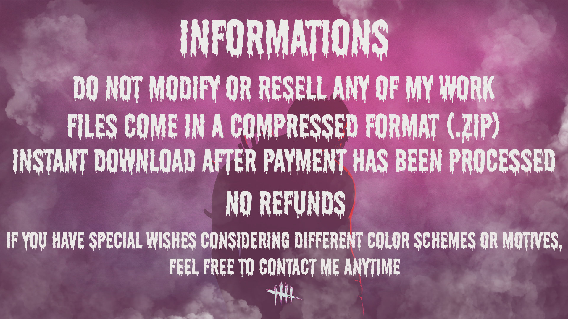 Dead by Daylight Twitch Badges & Emotes - Etsy