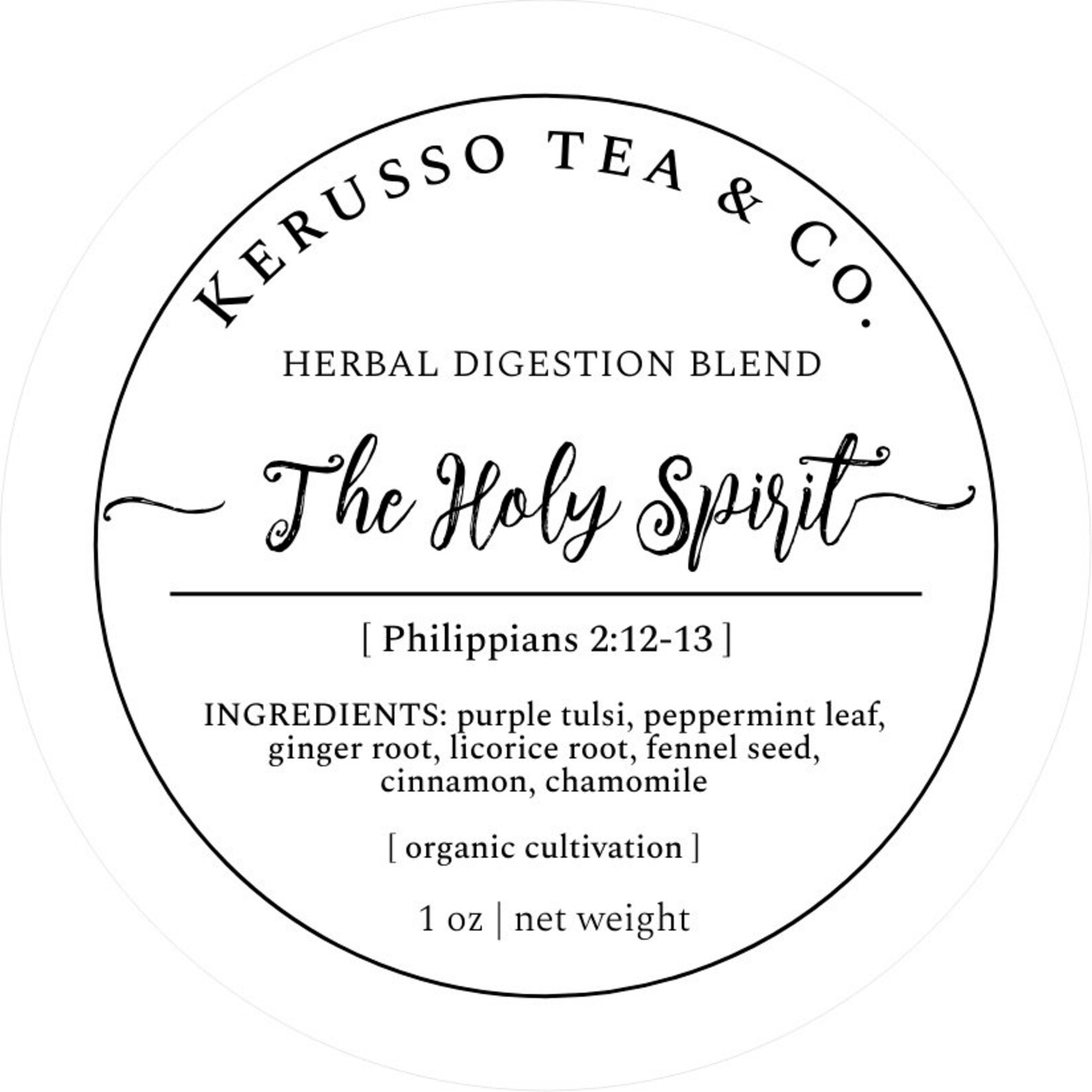 The Holy Spirit [ Digestion Blend ] - Etsy