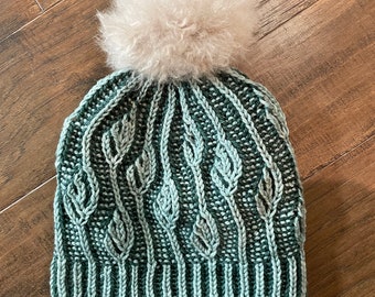 2 Color Brioche Hat | Etsy