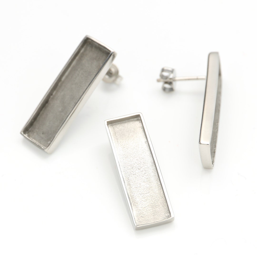 Stainless Steel Base, DIY Earrings, Empty Jewelry Base, Empty Necklace ...
