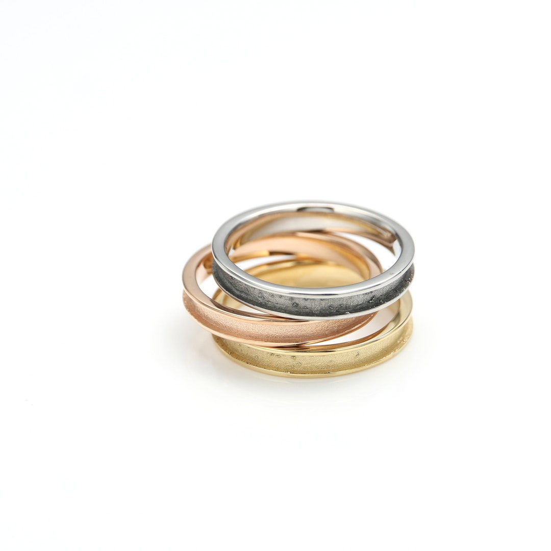 Stainless Steel Empty Rings, Jewelry for Resin, Gold and Rose Gold ...