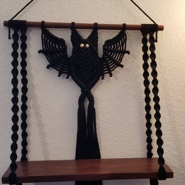 Macrame Bat - Etsy