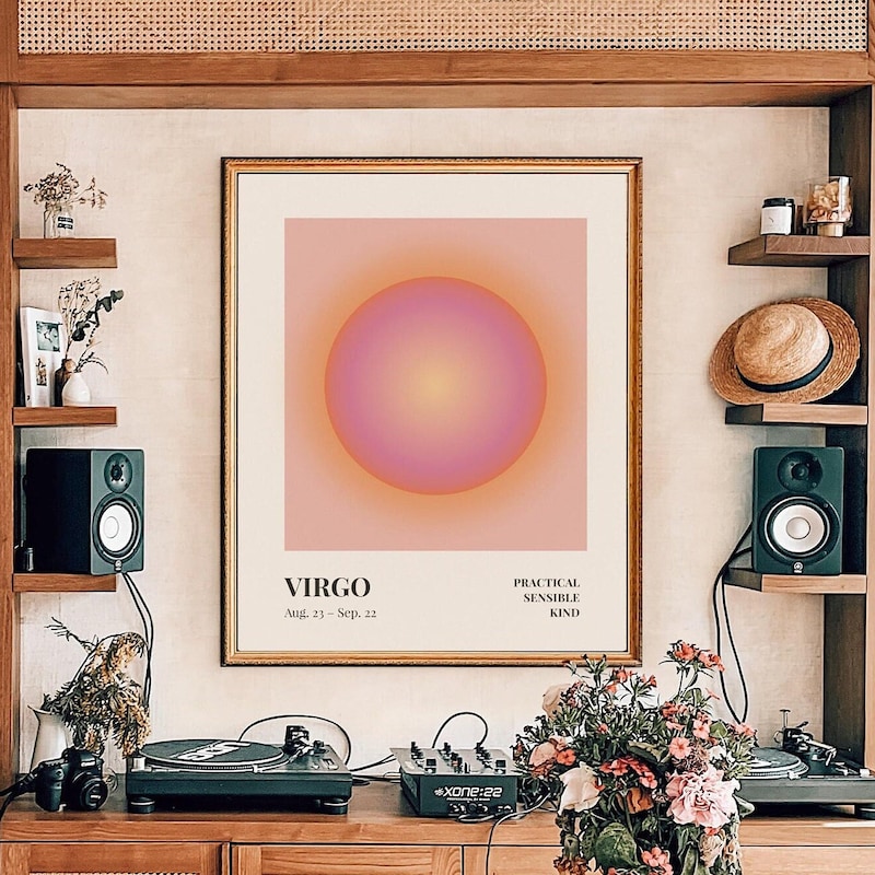 Virgo Poster - Etsy