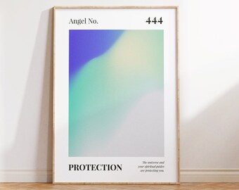 444 Print, Angel Numbers Poster, Pink Poster, Dice Wall Art, Spiritual ...