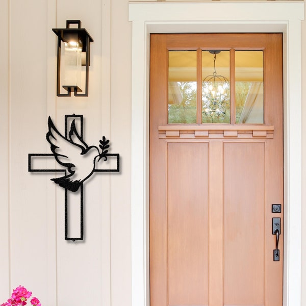 Peace Sign Cross - Etsy