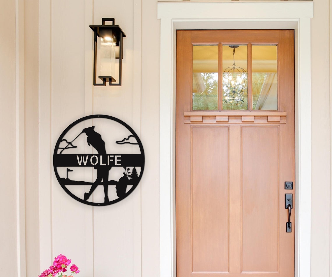 Female Golf Metal Sign Golf Gifts for Women She Shed Outdoor - Etsy