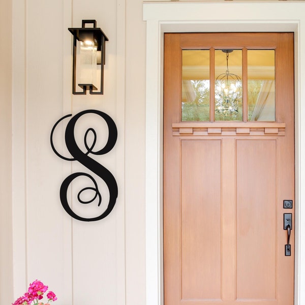 Initial Welcome Sign - Etsy