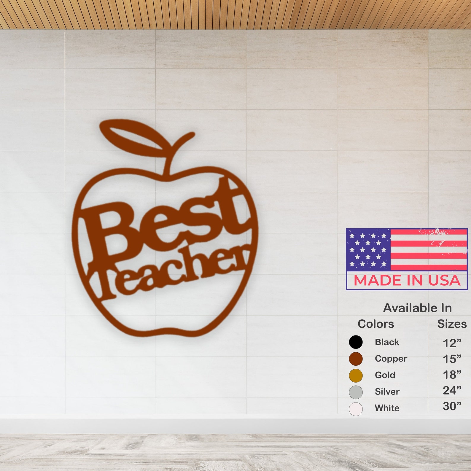 Best Teacher Gift Metal Wall Sign Music Teacher Appreciation - Etsy