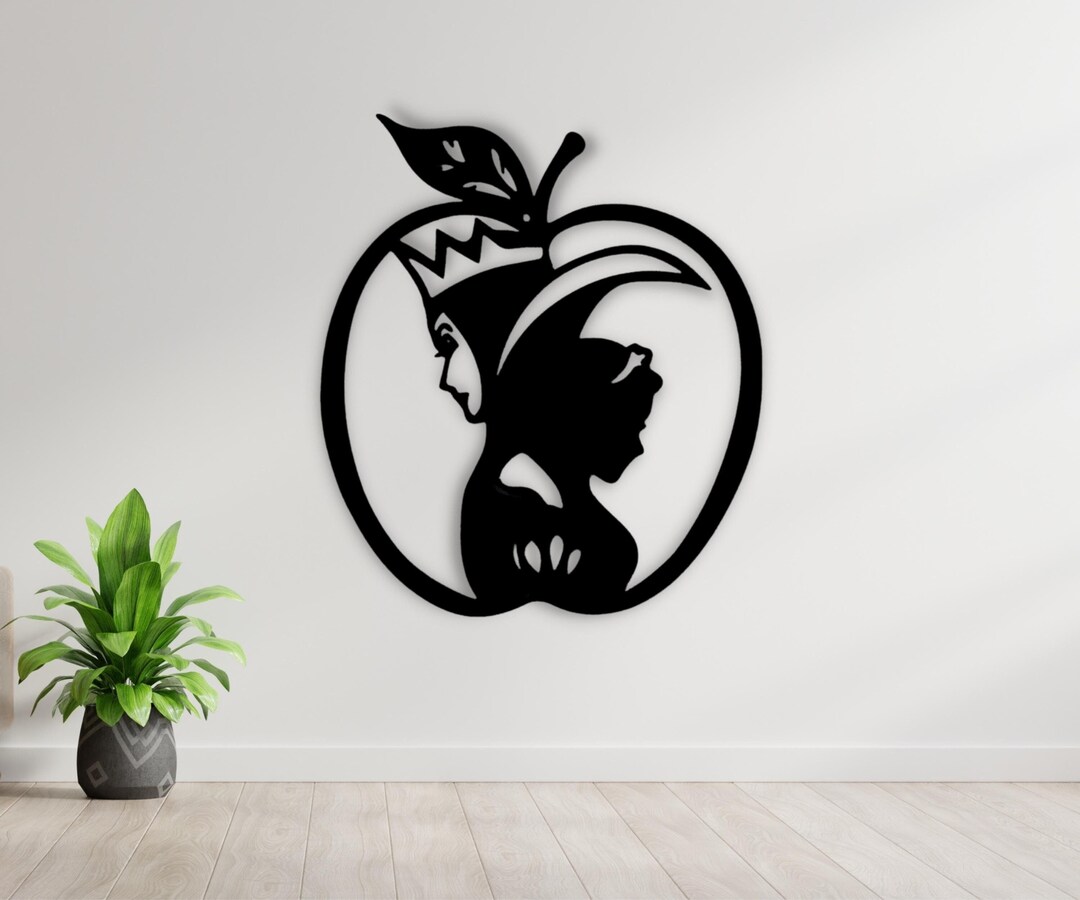 Personalized Princess & Queen Metal Wall Art - Custom Name Metal Sign ...
