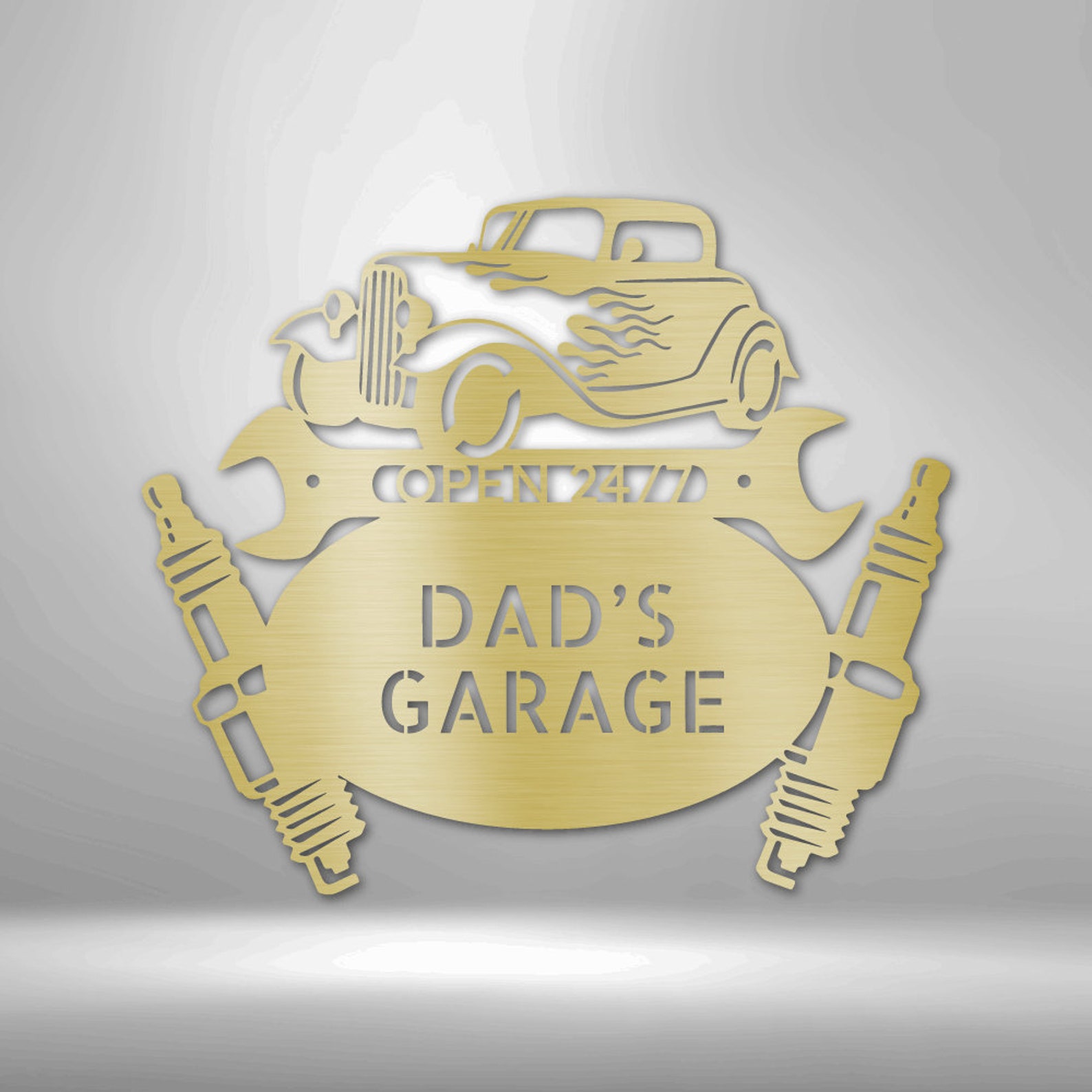 Custom Garage Sign Personalized Metal Garage Tool Sign - Etsy