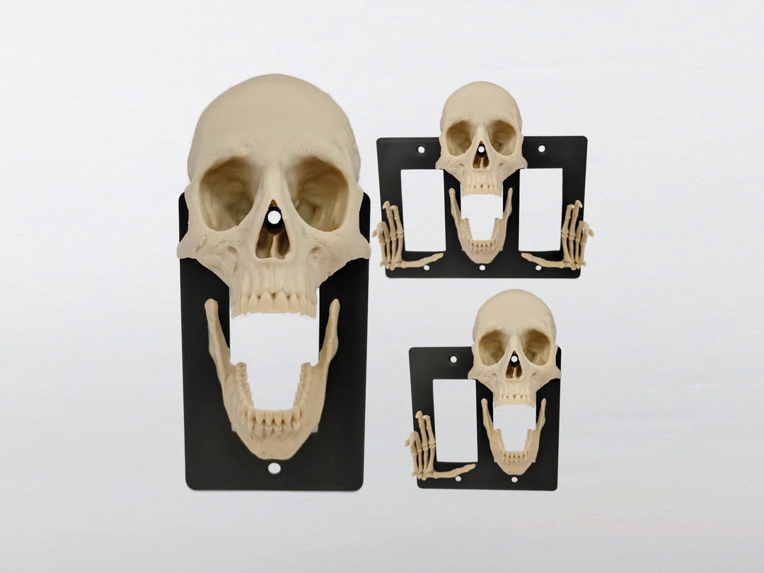 Gothic Skull Light Switch, Multicolor, Rocker - Etsy