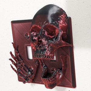 Gothic Skull Light Switch Cover, Double, Toggle - Etsy
