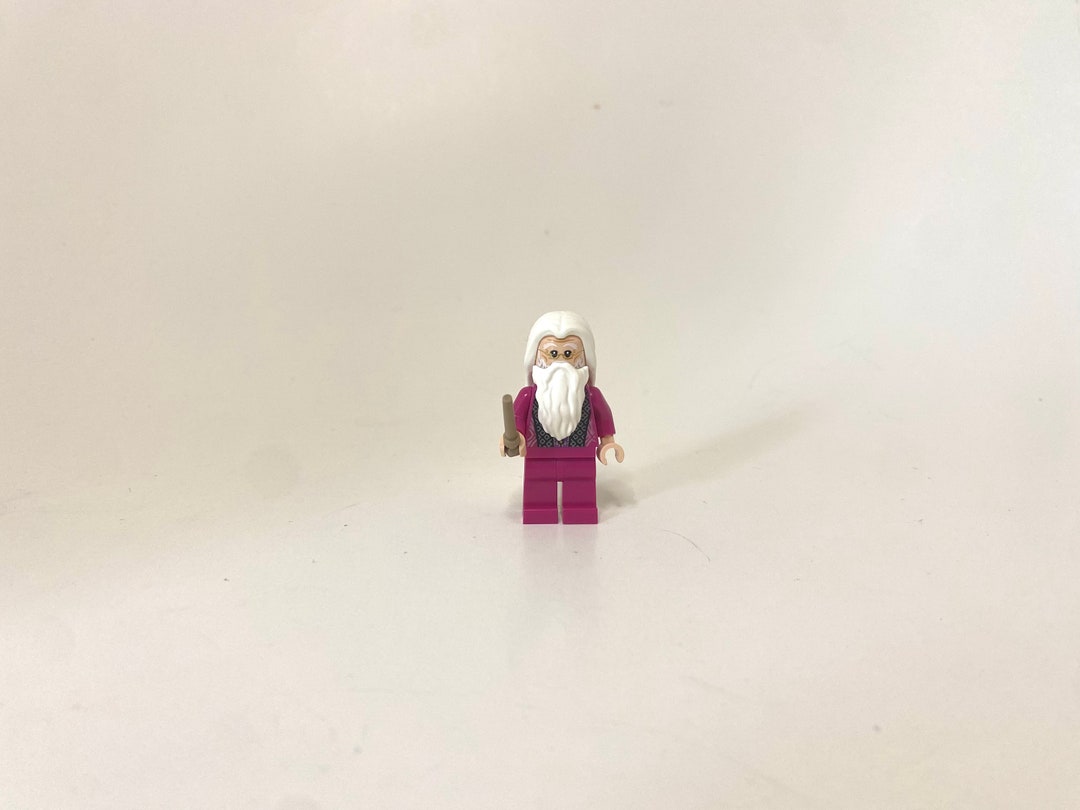 Harry Potter Albus Dumbledore Lego Minifigure - Etsy