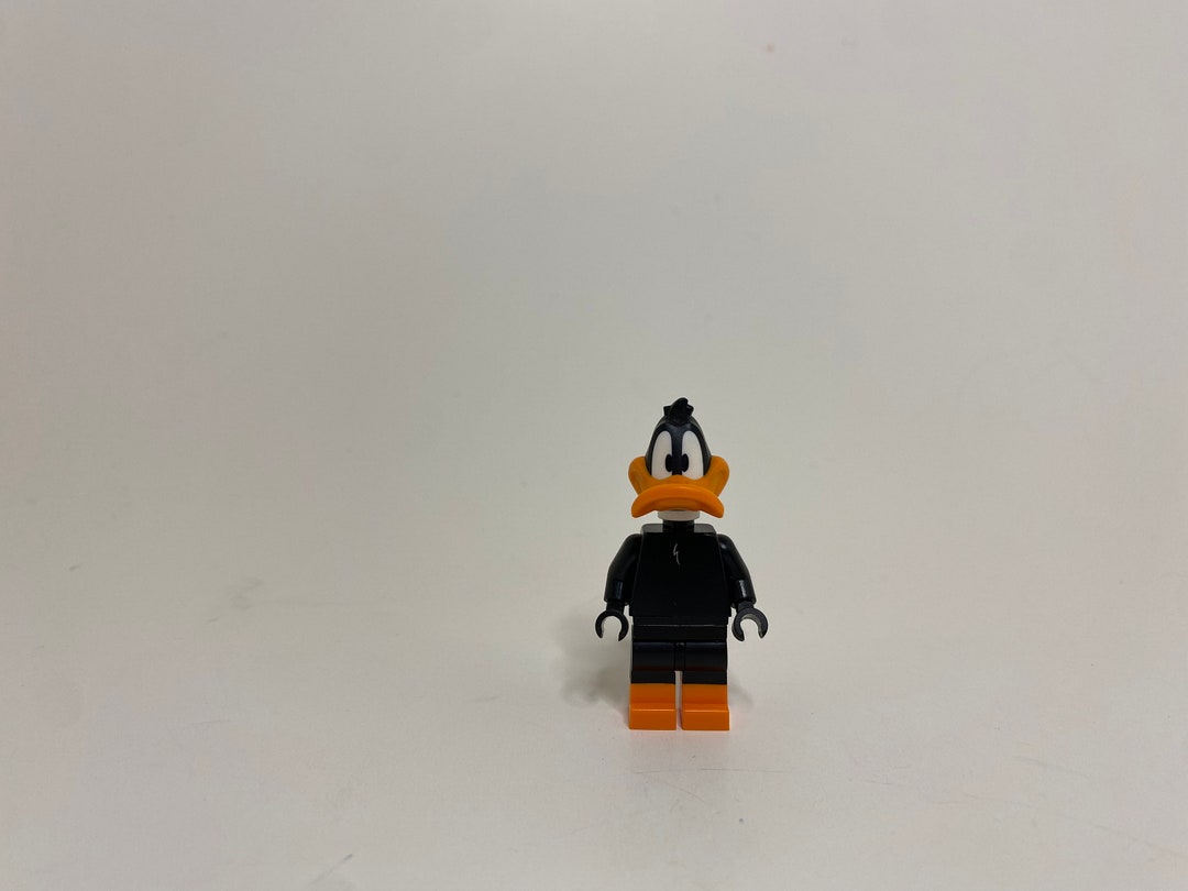 Looney Tunes Daffy Duck Lego Minifigure - Etsy