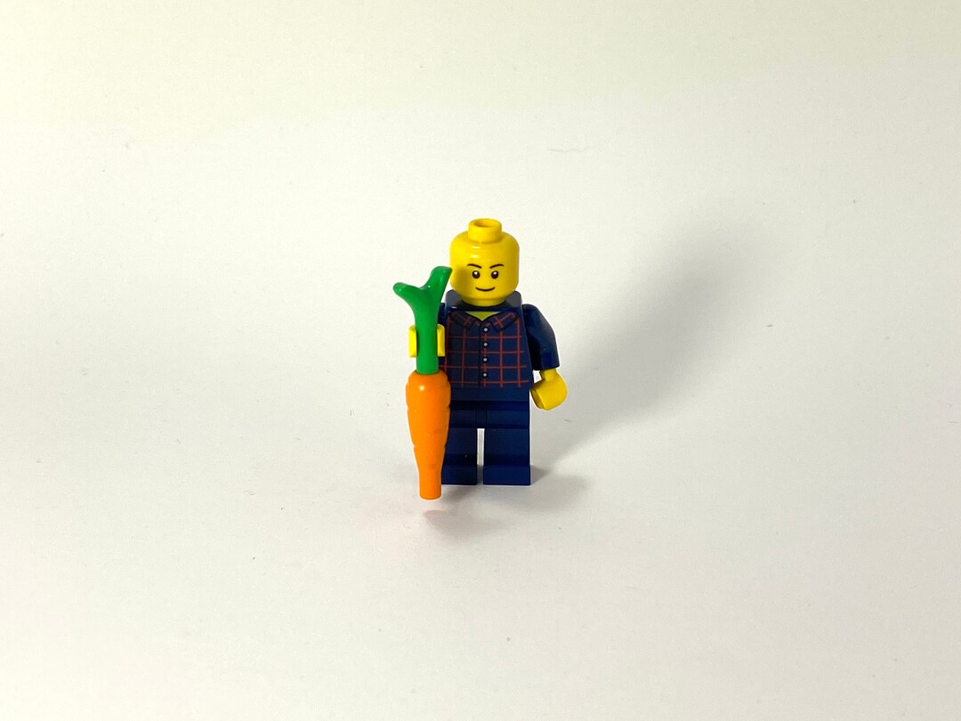 Farmer Lego Minifigure - Etsy