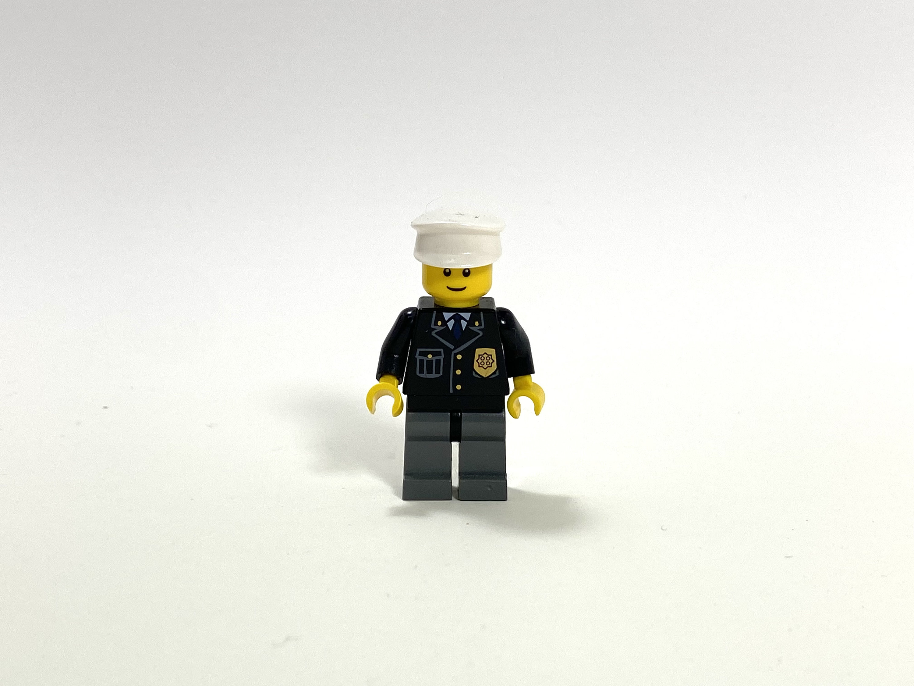 Lego City Police Chief Lego Minifigure - Etsy