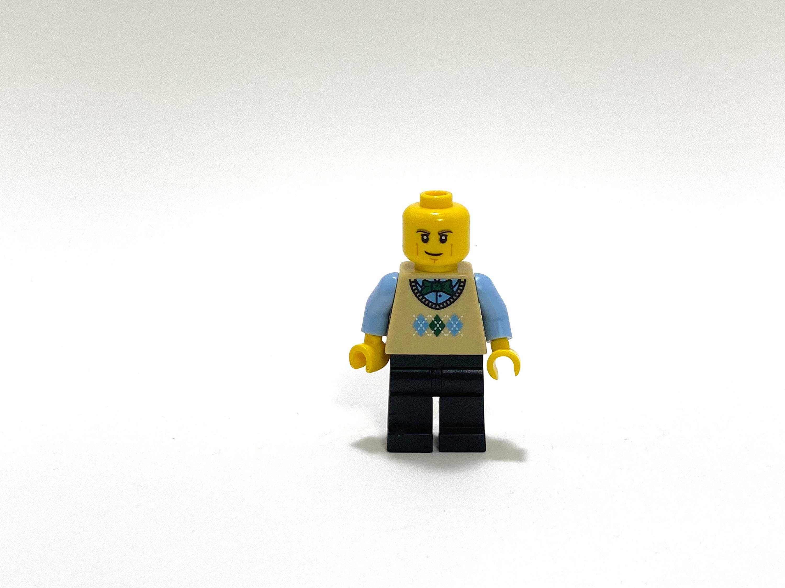 Lego City Older Man Lego Minifigure - Etsy