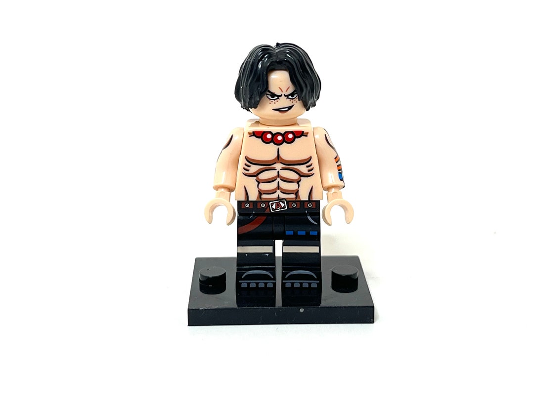 One Piece Portgas D. Ace Minifigure - Etsy