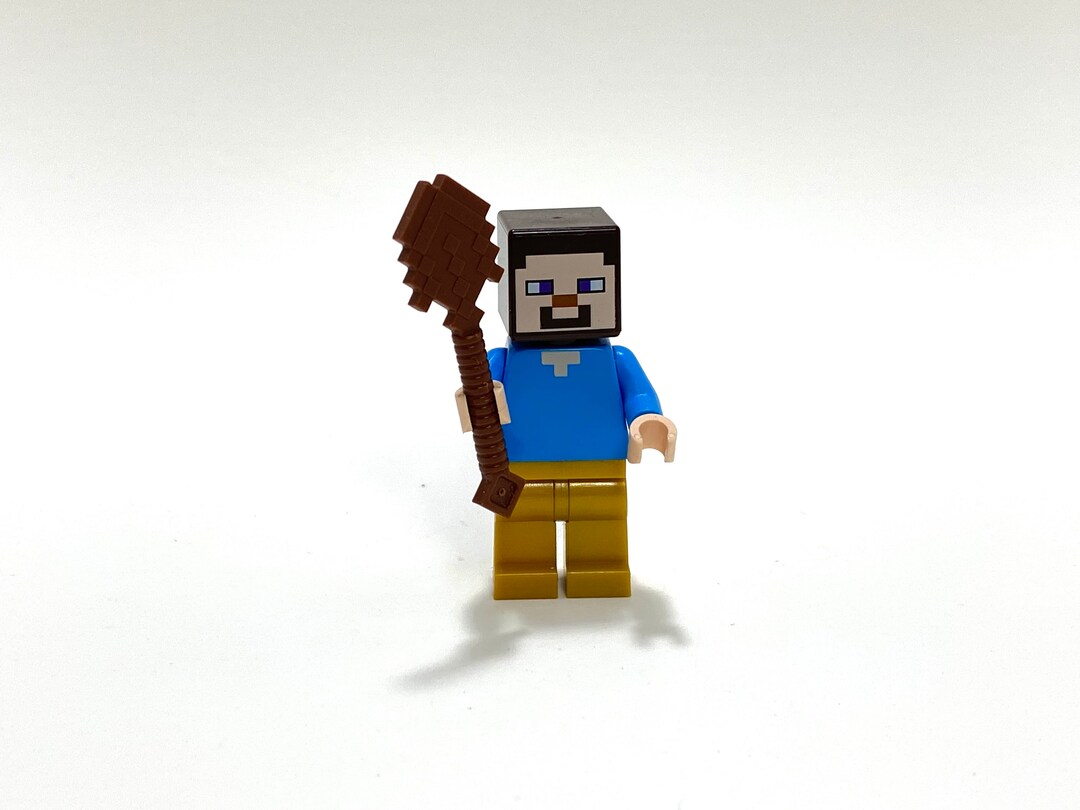 Minecraft Steve Lego Minifigure - Etsy