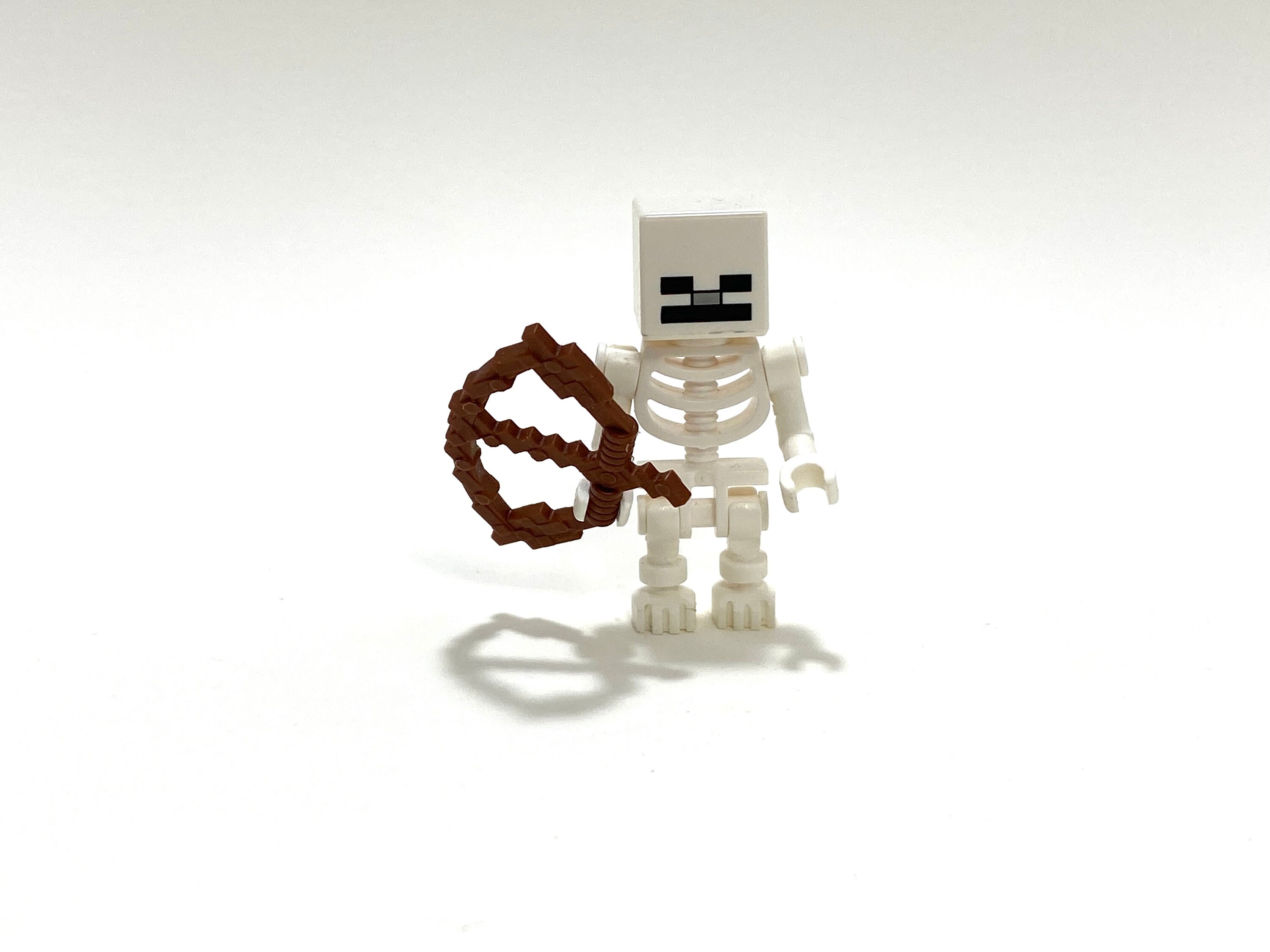 Minecraft Skeleton Lego Minifigure - Etsy