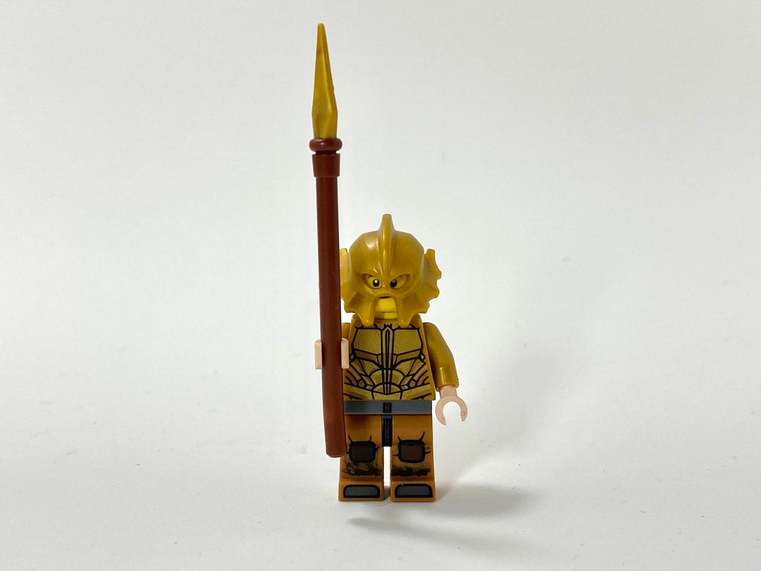 Battle of Atlantis Atlantean Guard Lego Minifigure From DC - Etsy