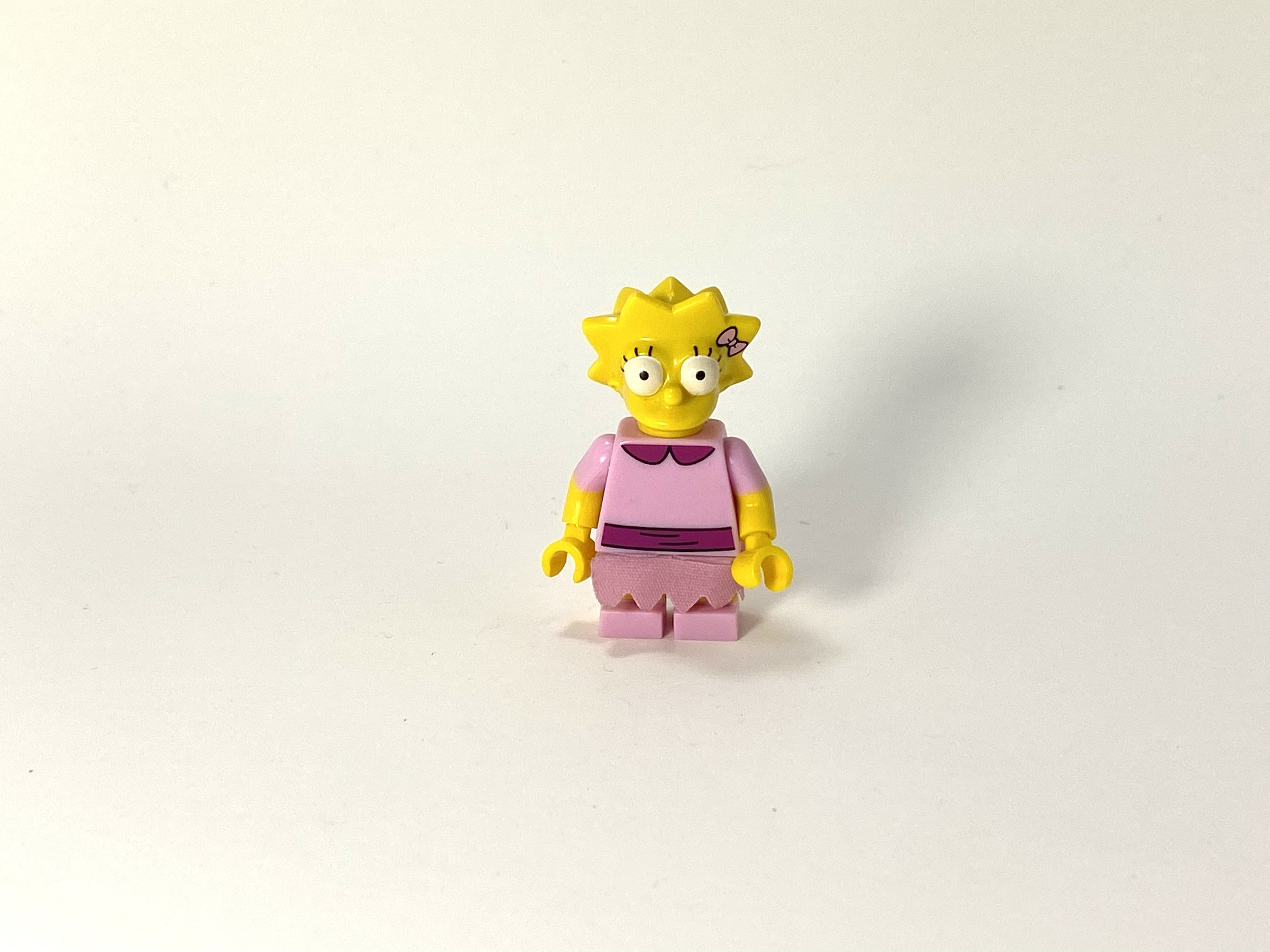 The Simpsons Lisa Simpson Lego Minifigure - Etsy