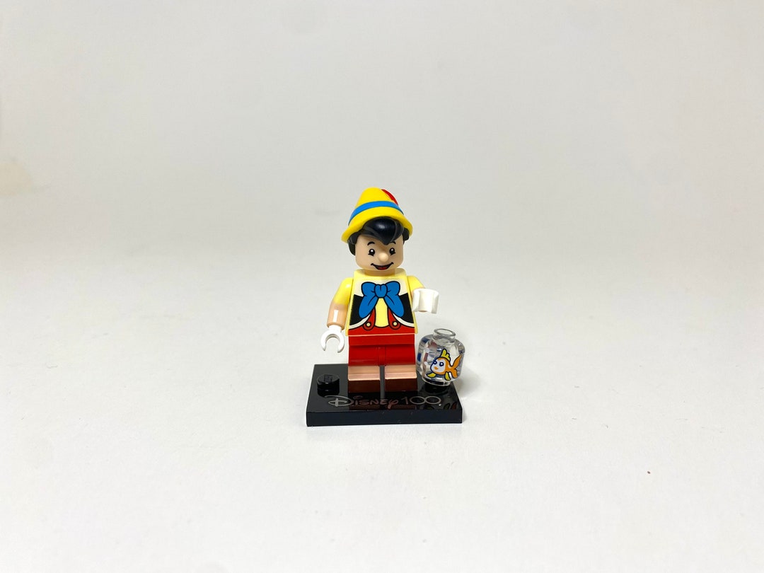 Disney 100 Pinocchio Lego Minifigure - Etsy
