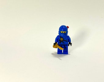 Lego MINIFIGURE Ninjago Jay the Island, Mask and Hair With Bandana - Etsy