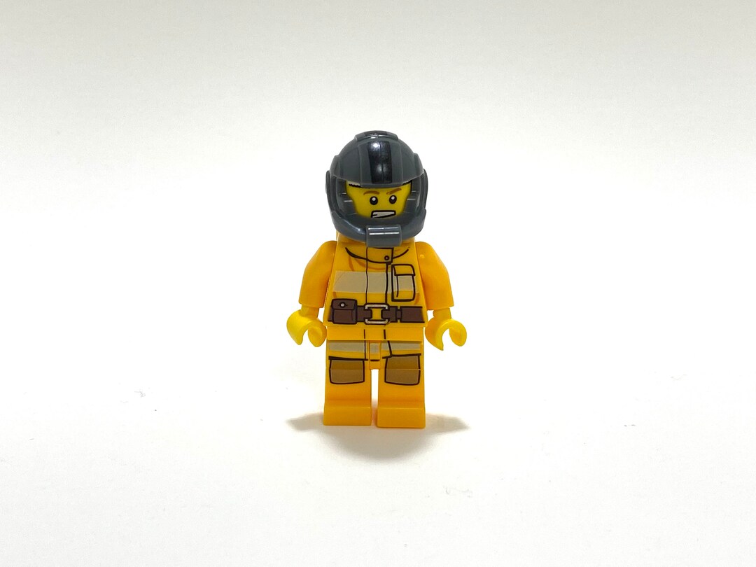 Lego City - Fireman Lego Minifigure - Etsy