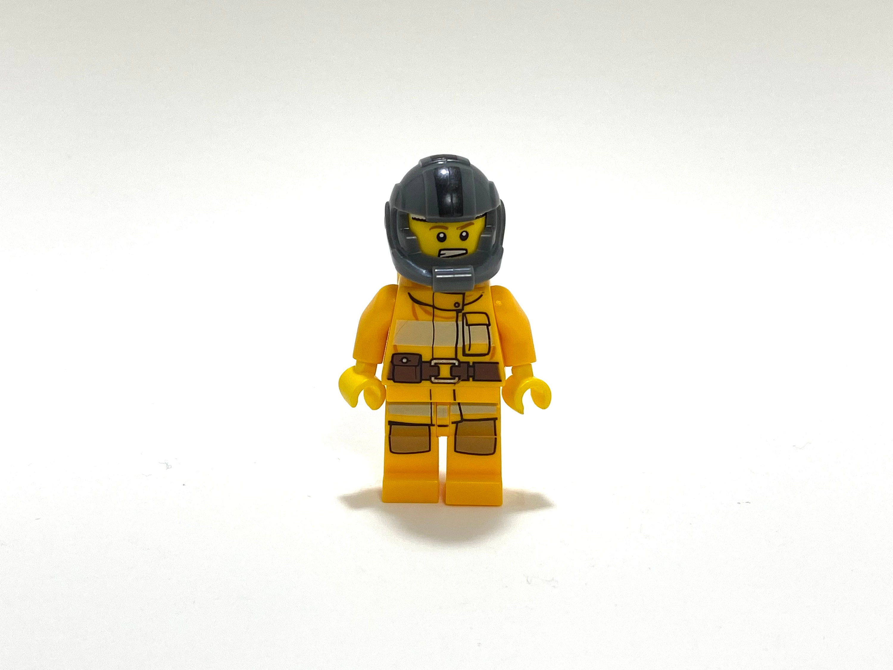 Lego City Fireman Lego Minifigure - Etsy