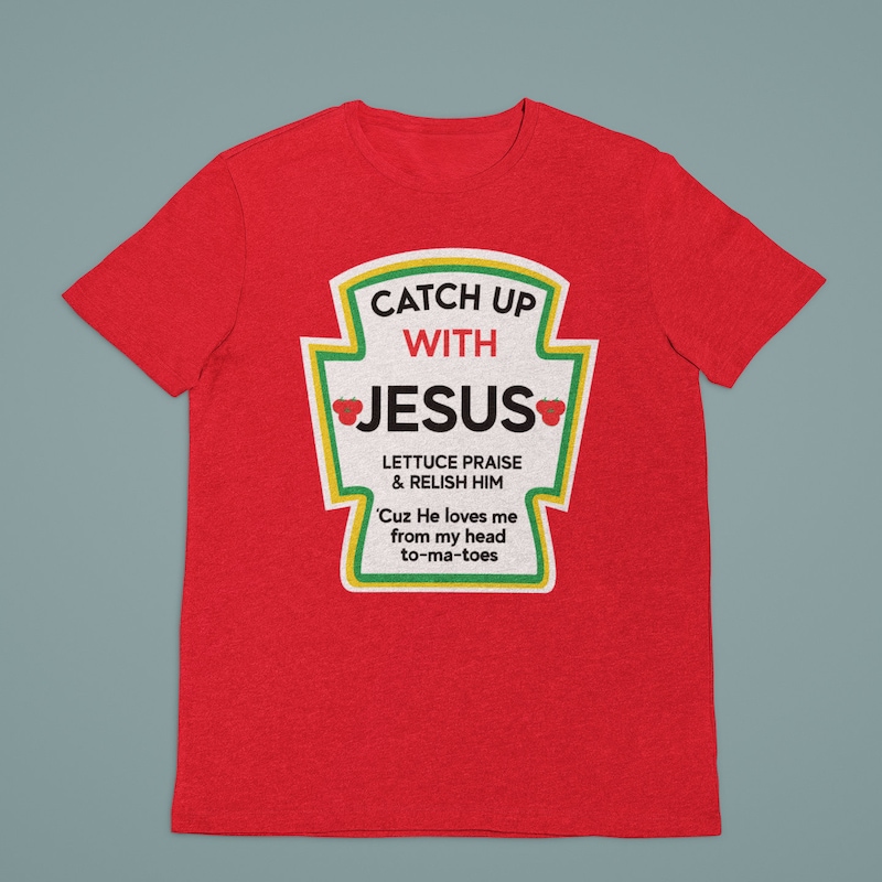 Ketchup With Jesus Svg - Etsy