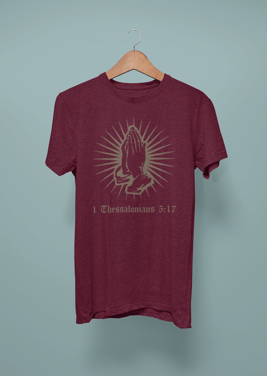 Praying Hands Shirt - T-shirt - Etsy