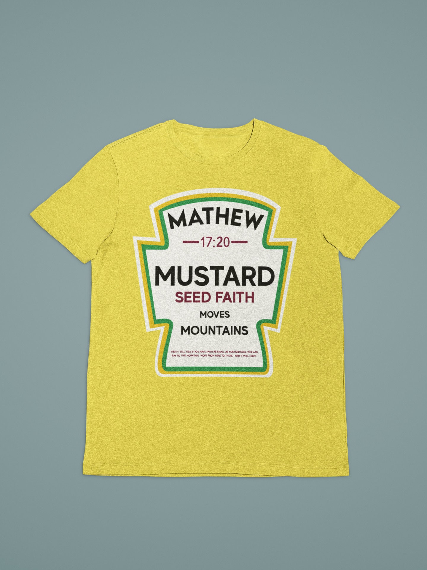 Condiment "mustard Seed" Shirt - T-shirt - Etsy