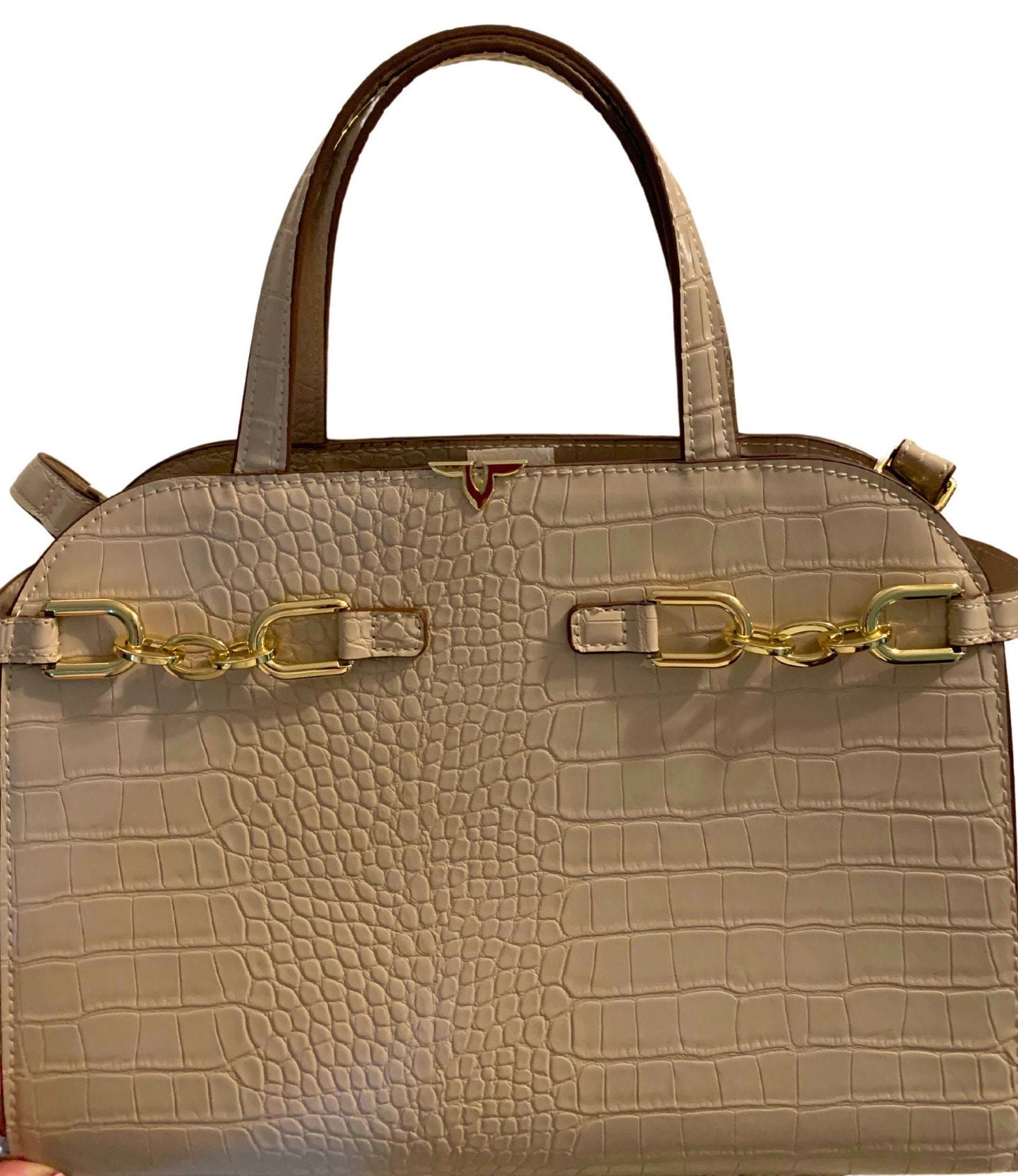 KATE LANDRY Shoulder Bag Crossbody Handbag Double Handle Detachable ...