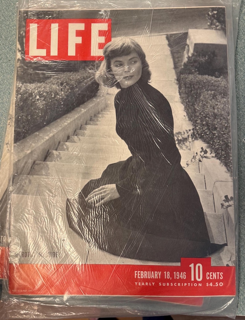 Vintage LIFE Magazines 1940s Lot of 17 Collectible Classic American - Etsy