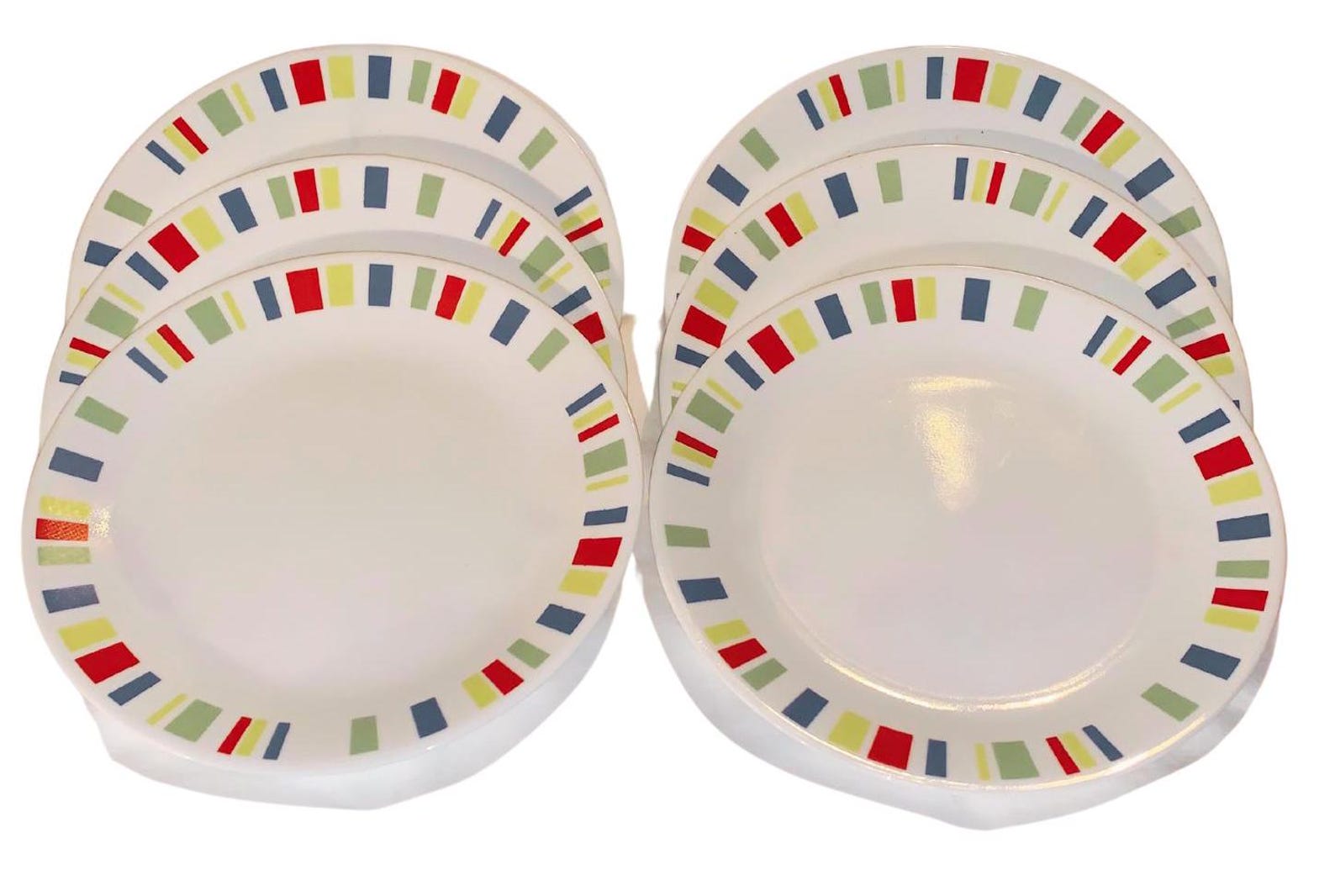 Vintage Corelle Memphis Plates: 14-piece Dinnerware Set - Etsy