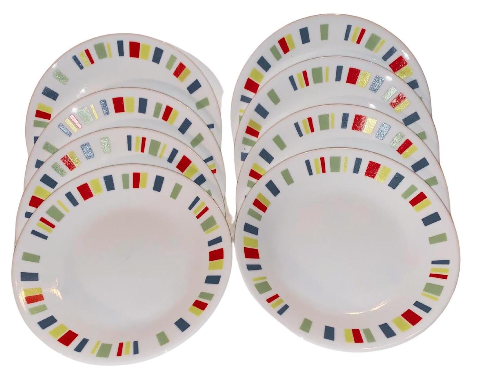 Vintage Corelle Memphis Plates: 14-piece Dinnerware Set - Etsy