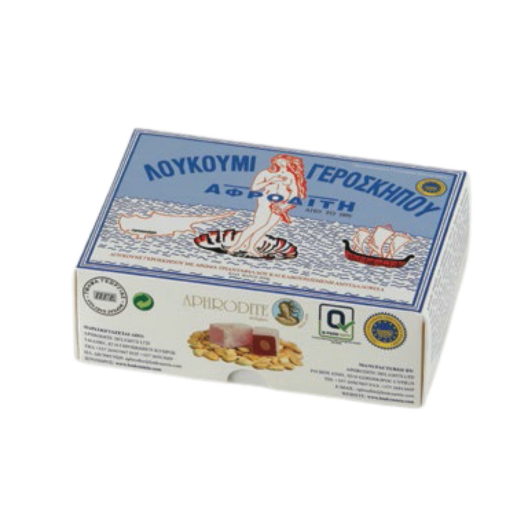 Cyprus Loukoumi With Rose Almonds Aphrodite Delights - Etsy