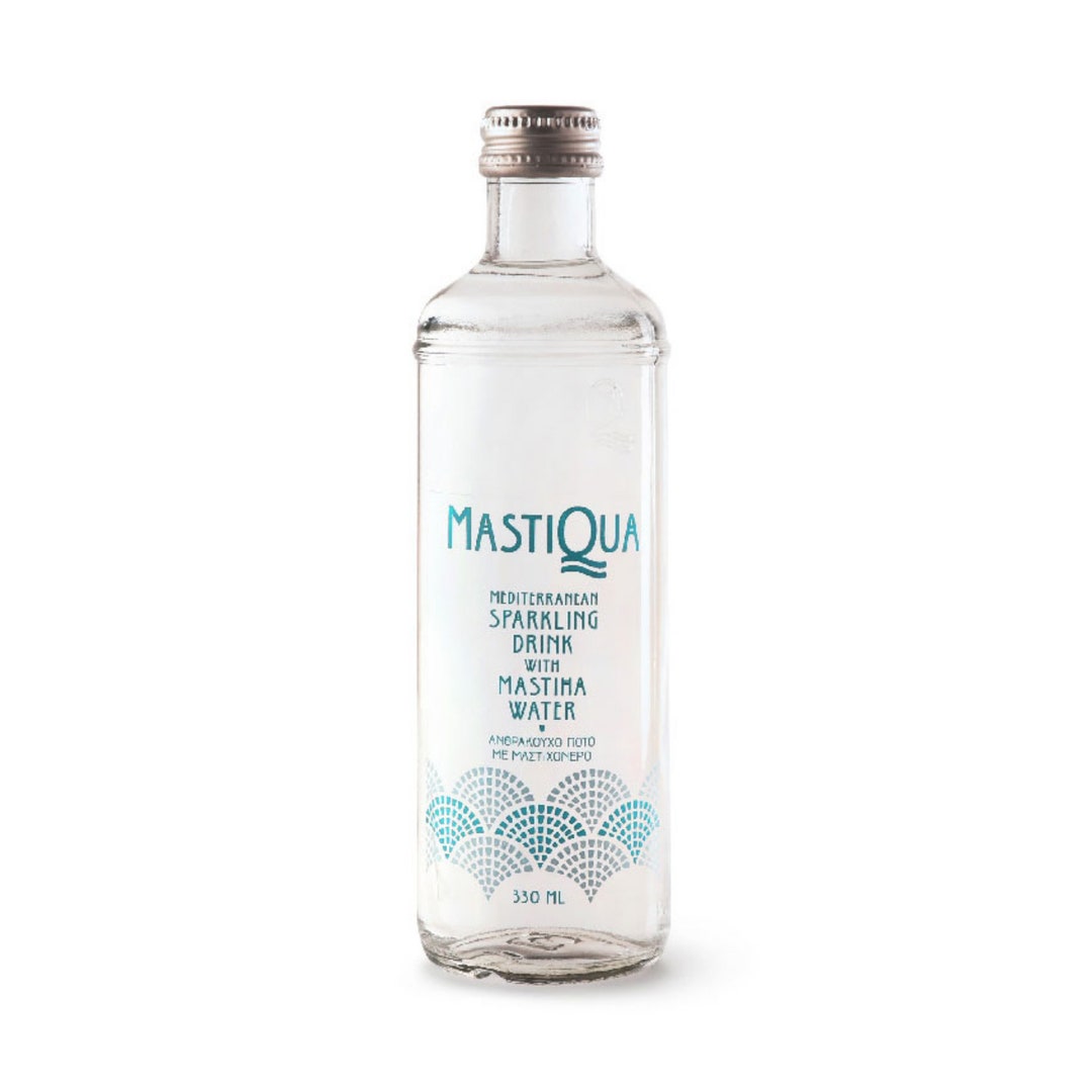 Mastiqua Greek Mastiha mastic Sparkling Water Drink 330 Ml - Etsy