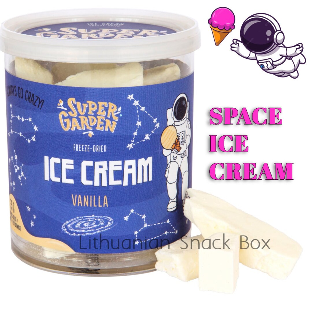 Freeze Dried Ice Cream Freeze Dried Food Camping Food Space - Etsy