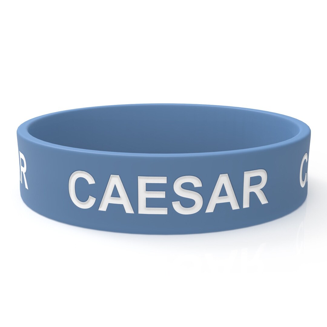 Silicone "caesar" Salad Dressing Label Band, Silicone Label Band, Fits ...
