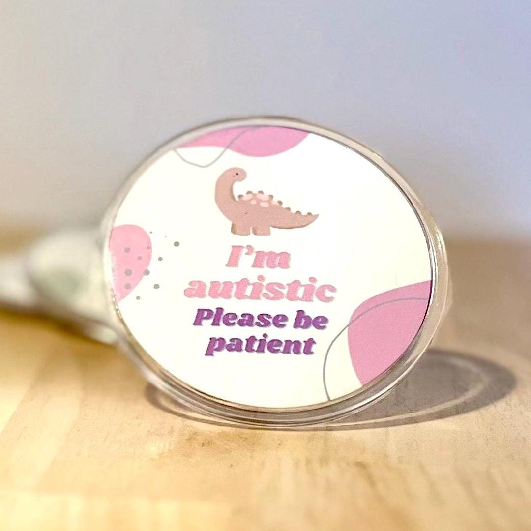 Autism Self Advocacy Pin for Children or Adult - Etsy