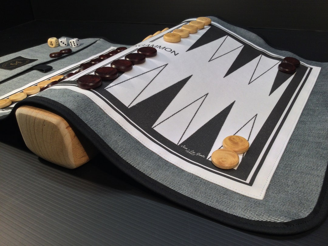Backgammon Magnetic Backgammon Travel Backgammon - Etsy