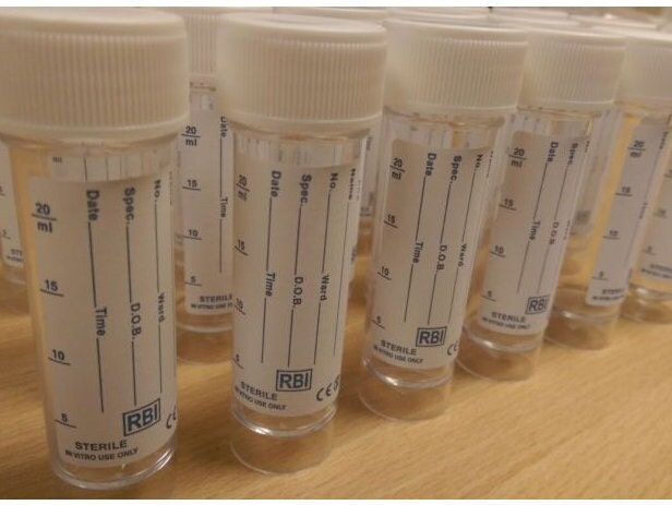 30ml Universal Containers Specimen Containers Sample Bottle Labelled UK ...
