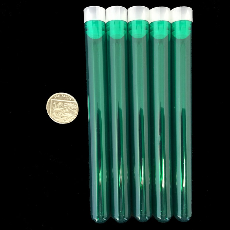 Plastic Test Tubes 150 X 16mm for Shots,wedding Favours, Storage, Beeds ...