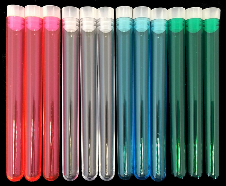 Plastic Test Tubes 150 X 16mm for Shots,wedding Favours, Storage, Beeds ...