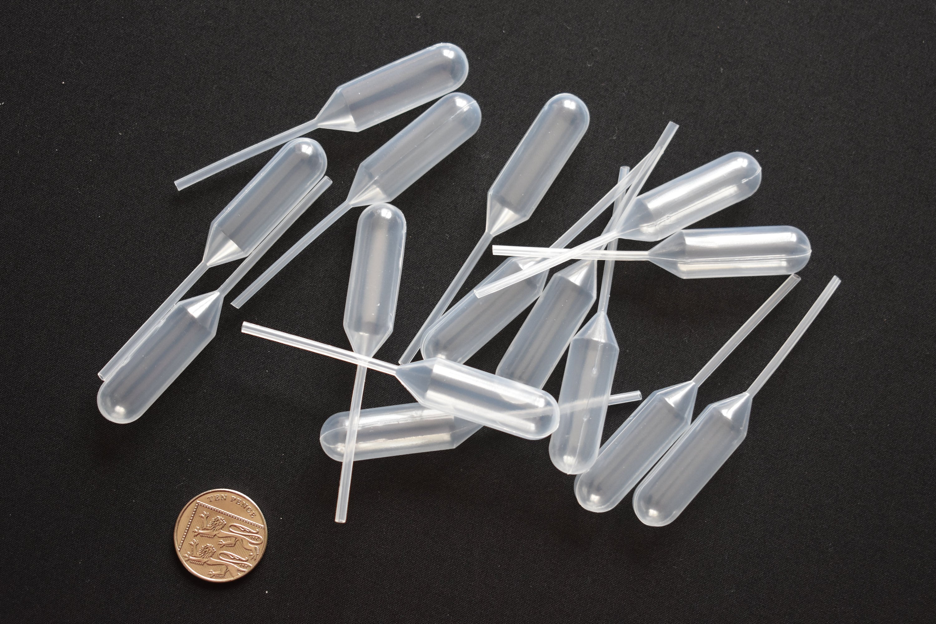 4ml Mini Plastic Transfer Pipettes: Baking & Cake Decorating, Shot ...