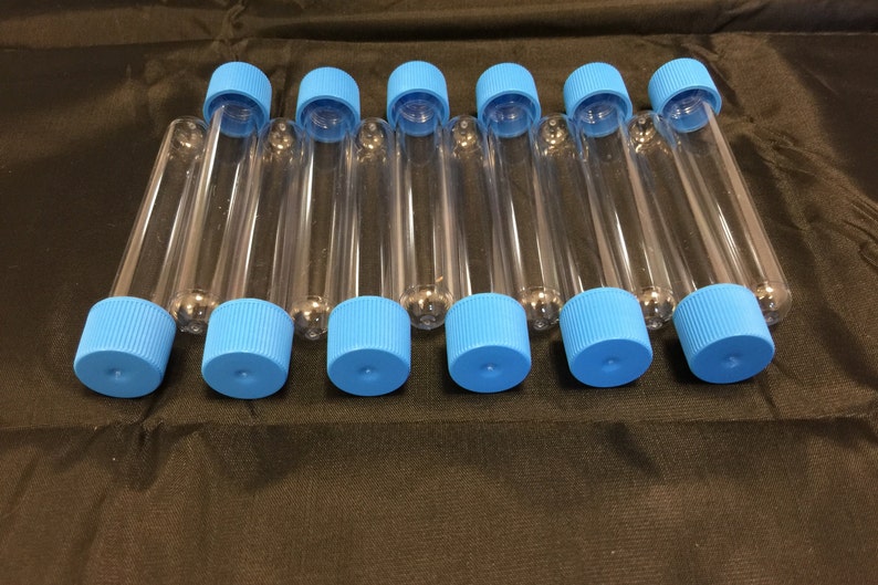 Clear Plastic Test Tubes, Size: 100mm X 16mm Volume, 10ml Round Bottom ...