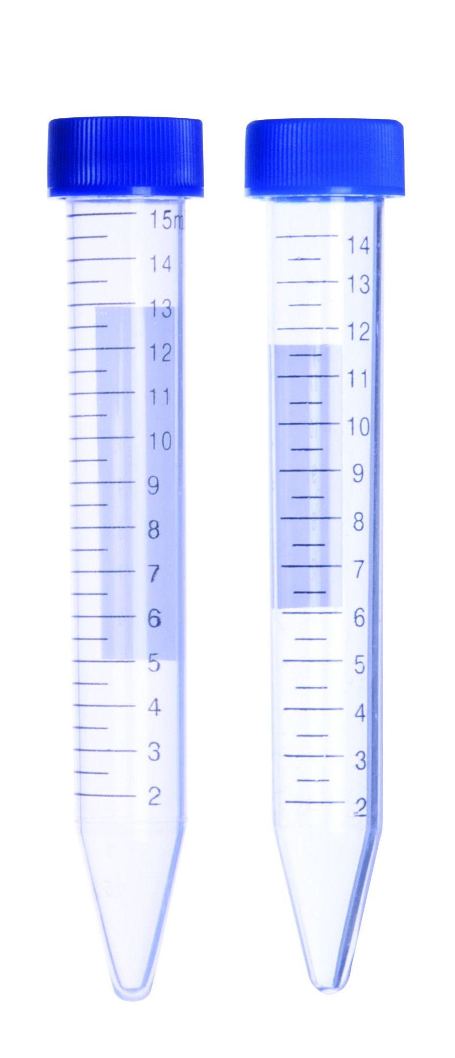 50 X 15ml Sterile Plastic Centrifuge Test Tube Vial Container Powder ...