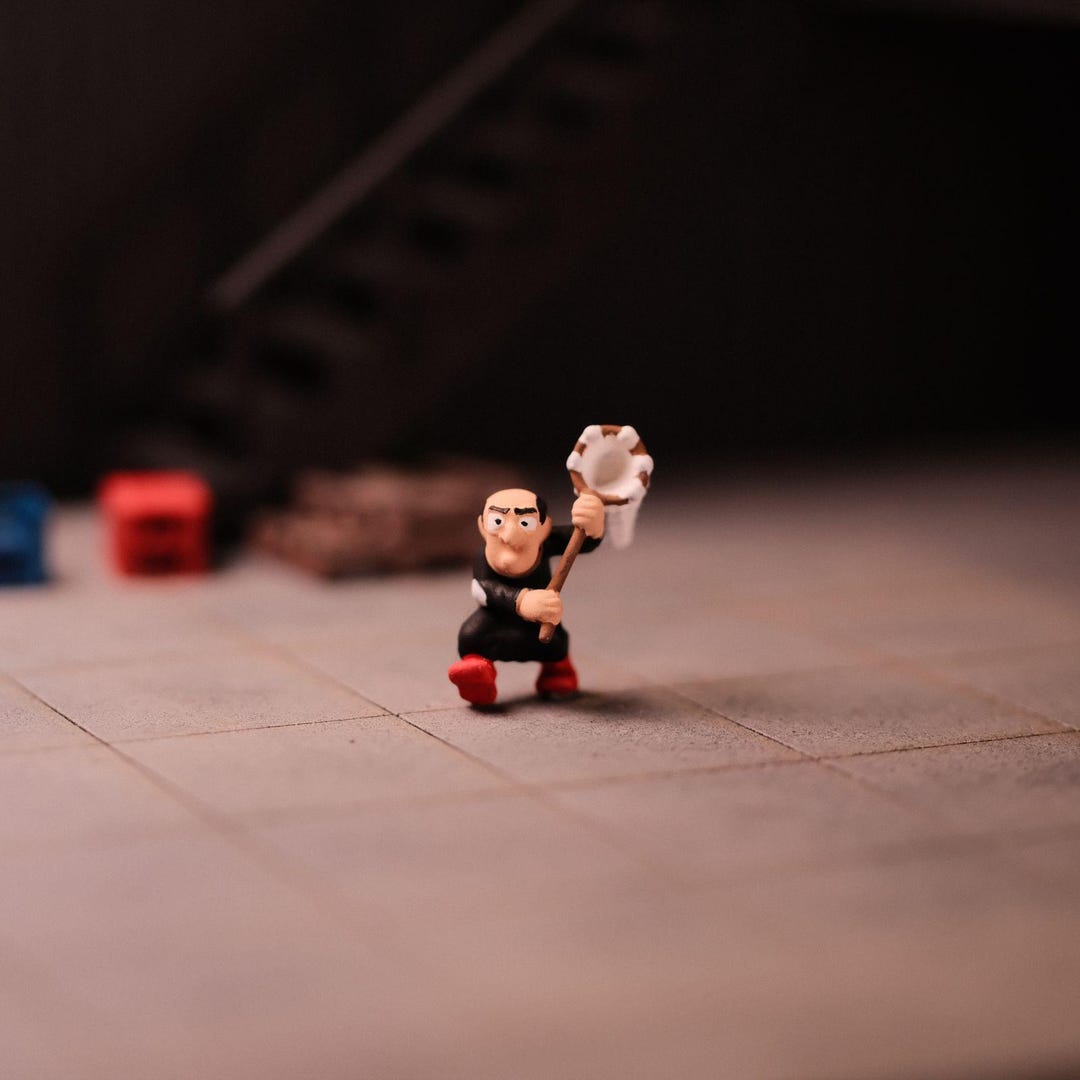 Miniatures Custom Figures Gargamel, Custom 3D Figurine, Custom 3D ...